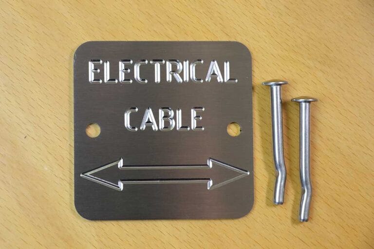Underground Cable Markers & Labels - Electrical Cable with Directional ...